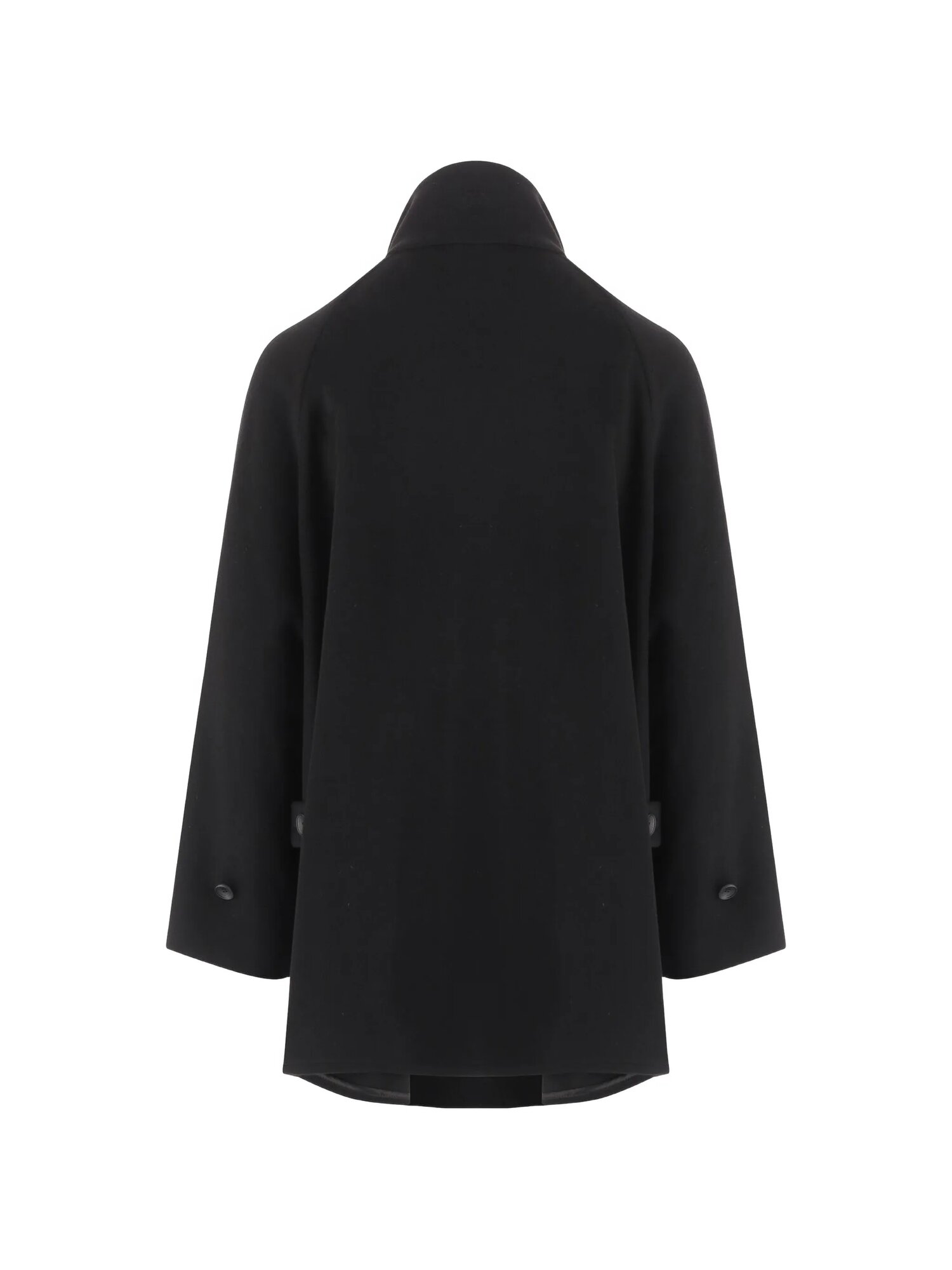 Накидка Tagliatore Leila high-neck wool cape jacket, размер 40 — фото 1
