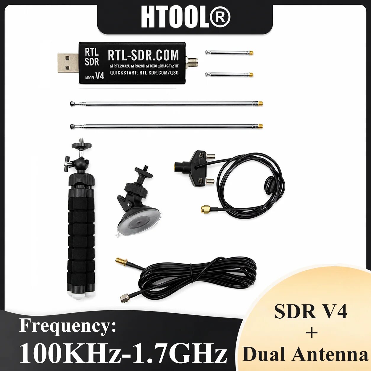 Радиоприемник SDR V4 HTOOL SDR-V4 — фото 1
