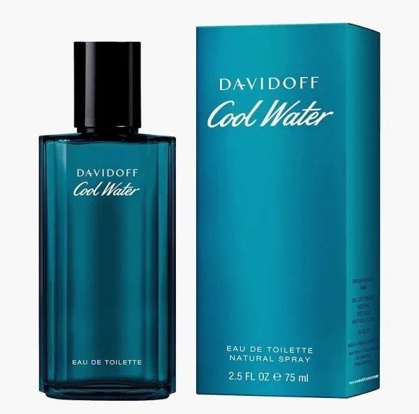 Туалетная вода для мужчин Davidoff Cool Water 75 мл - Давыдов Кул Ватер мужской парфюм