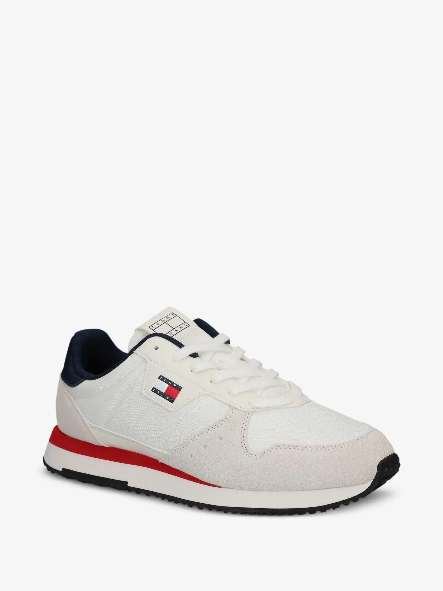 Кроссовки TOMMY HILFIGER, размер 42 EU, бежевый/белый — фото 1