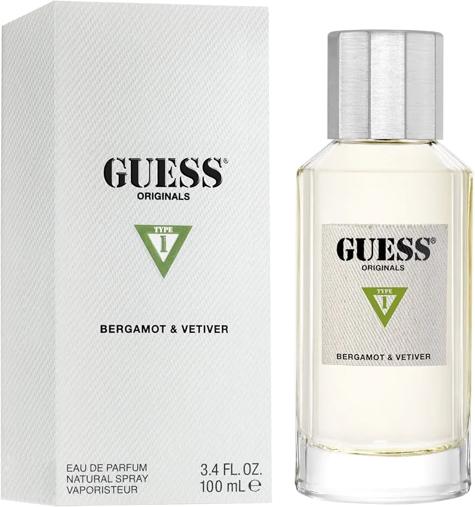 Унисекс парфюмерная вода Guess Originals Type 1 Bergamot and Vetiver 100 мл
