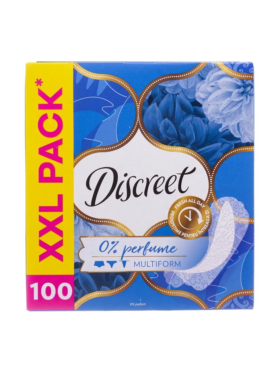 Discreet Прокладки Air Multiform ежедневные 100 шт