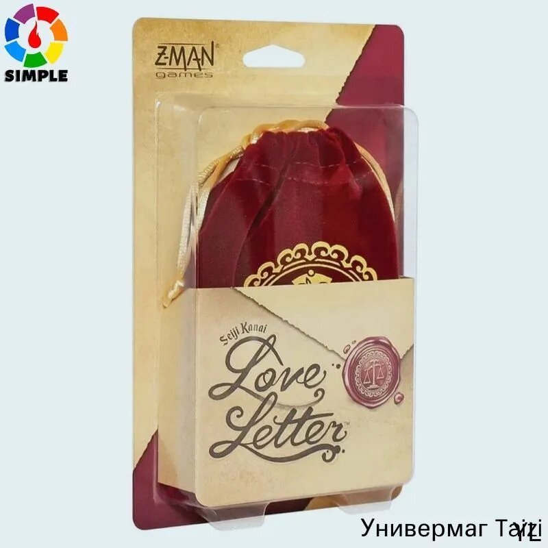 Love Letter Card Game Classic Renaissance Strategy Game Карточная игра Настольная игра