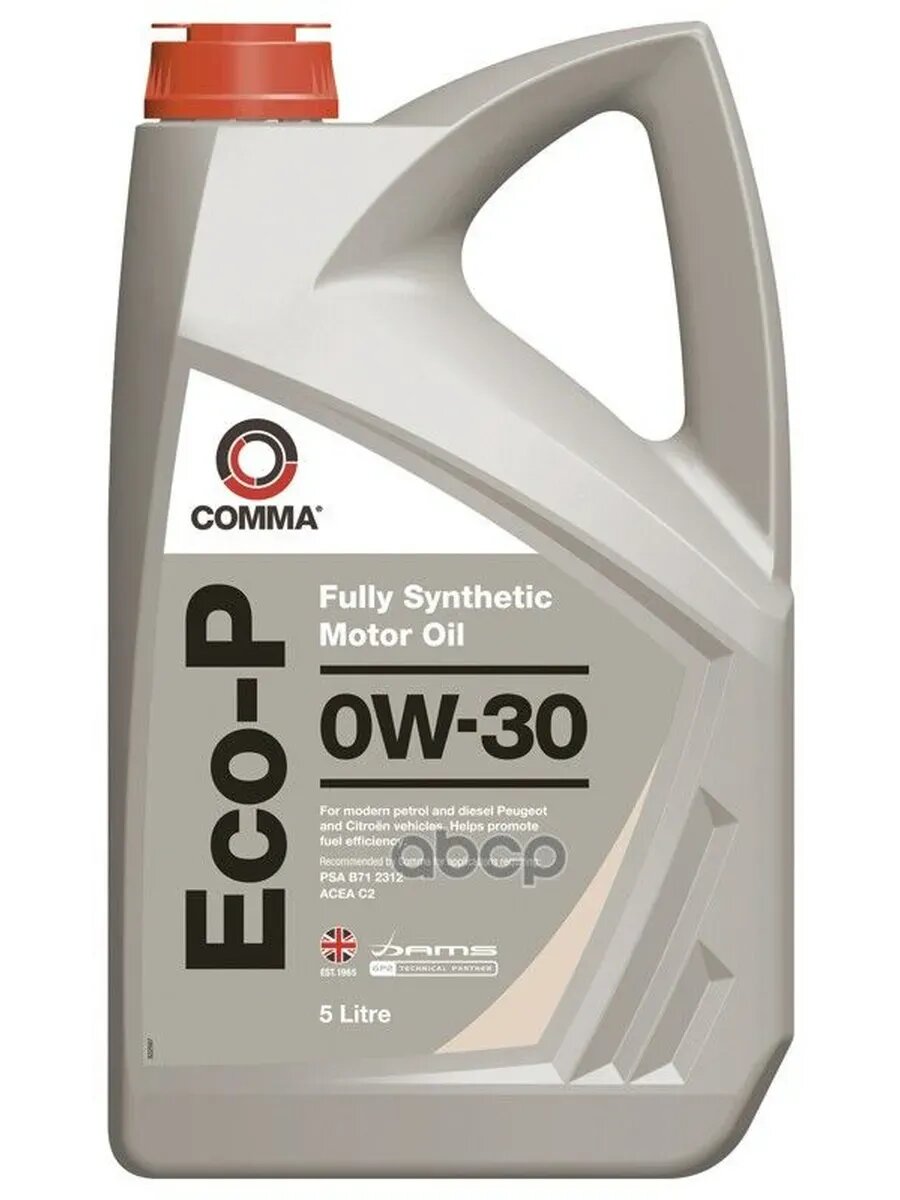 COMMA Comma 0W30 Eco-P (5L)_ Моторное! Синтетика Psa B71 231