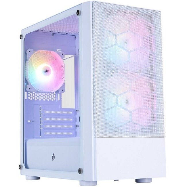 Корпус Midi-Tower XASTRA Q500 0F WH, E-ATX, белый (Q500-0F-WH)