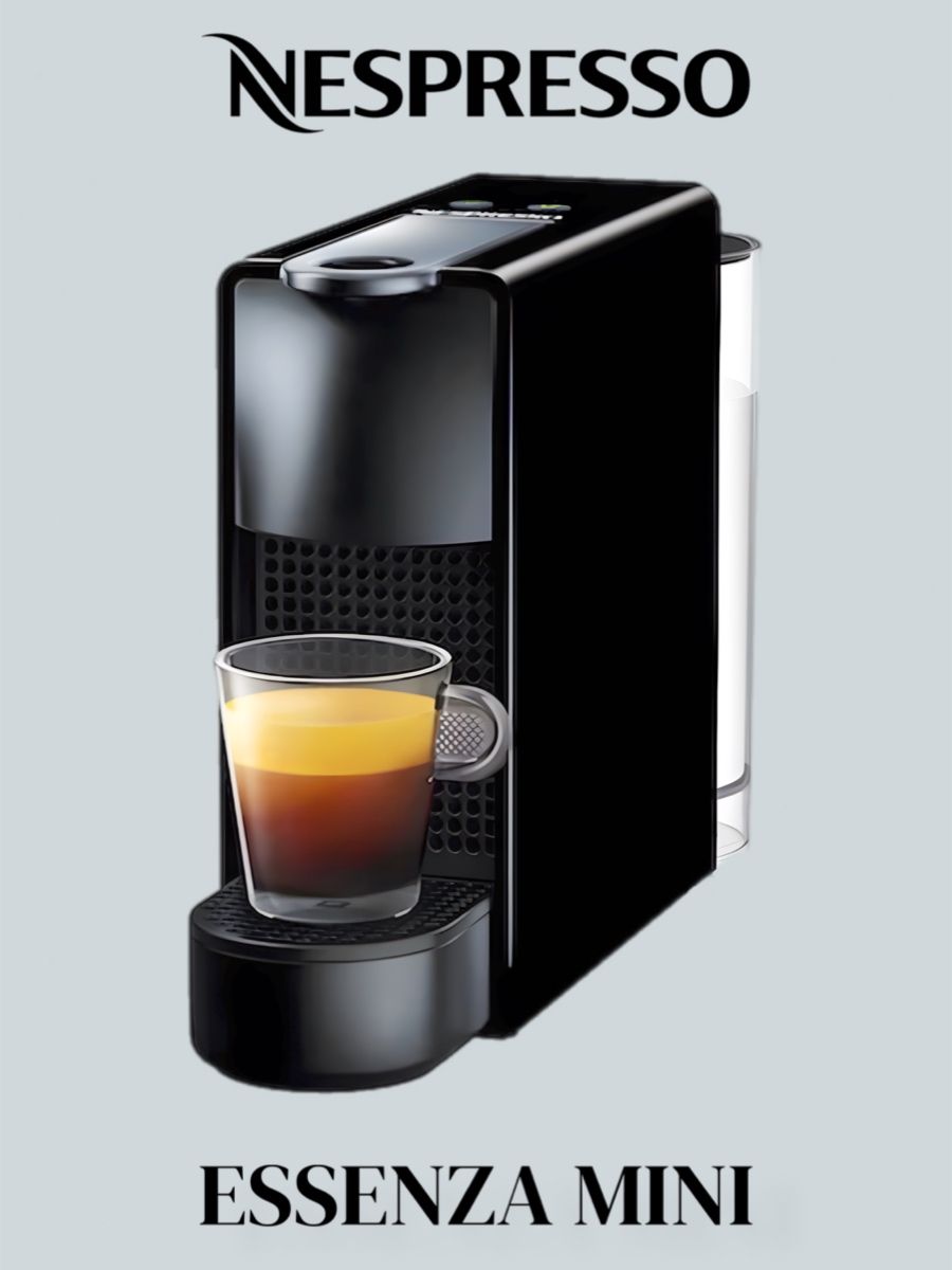 Nespresso Капсульная кофемашина Essenza Mini, черный