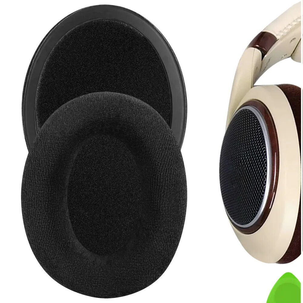 Комфортные велюровые сменные амбушюры для наушников Sennheiser HD515, 518, 560s, HD559, 579, 589 Амбушюры