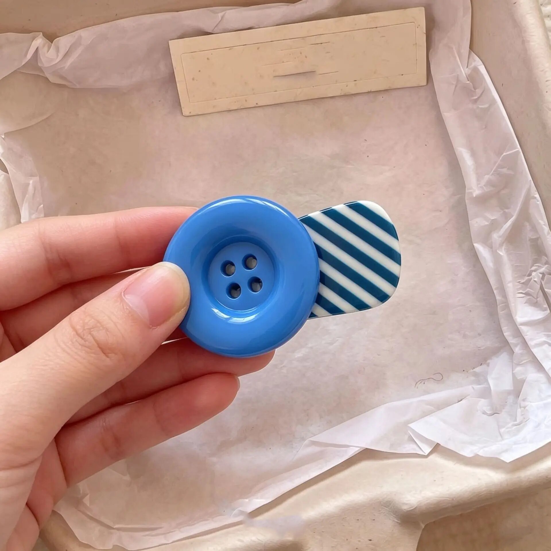 Заколки для волос Y2K Blue