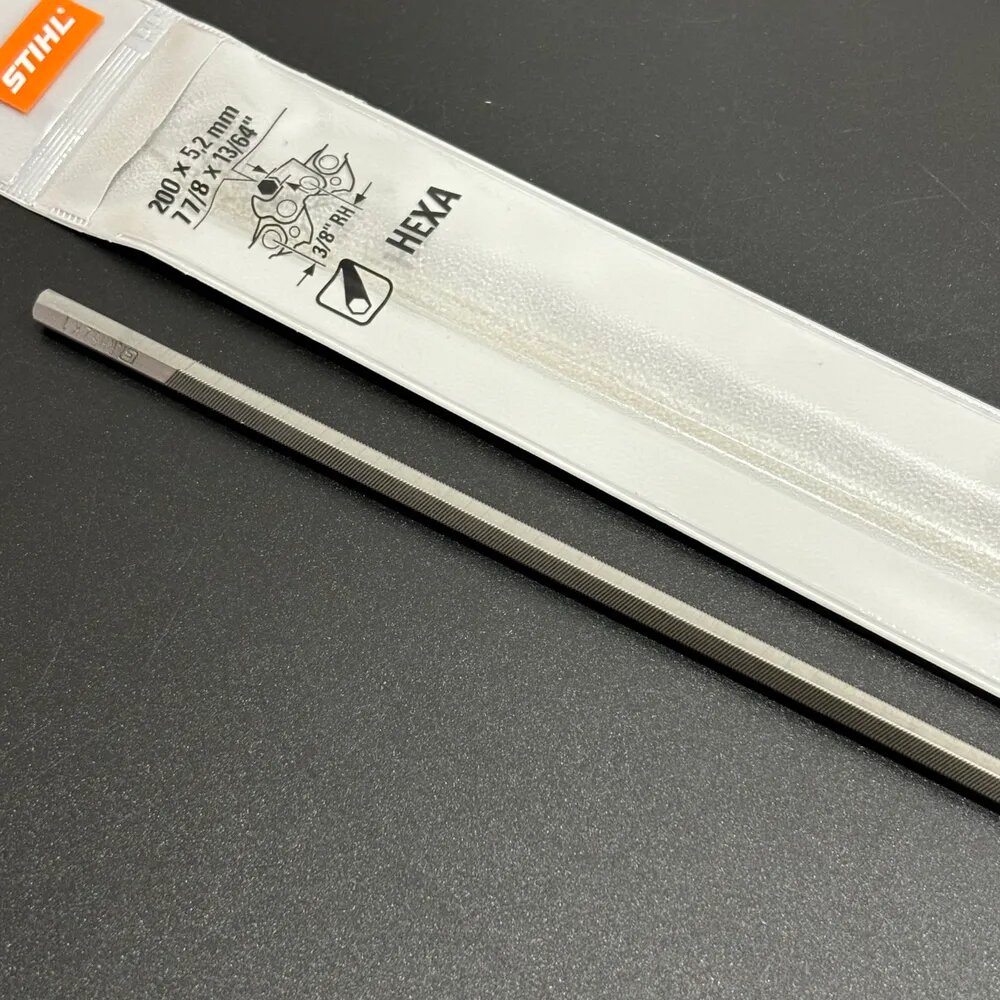 Фирменный STIHL Шестигранный и ромбовидный напильник 5.2, для начинающих 5925633134376
