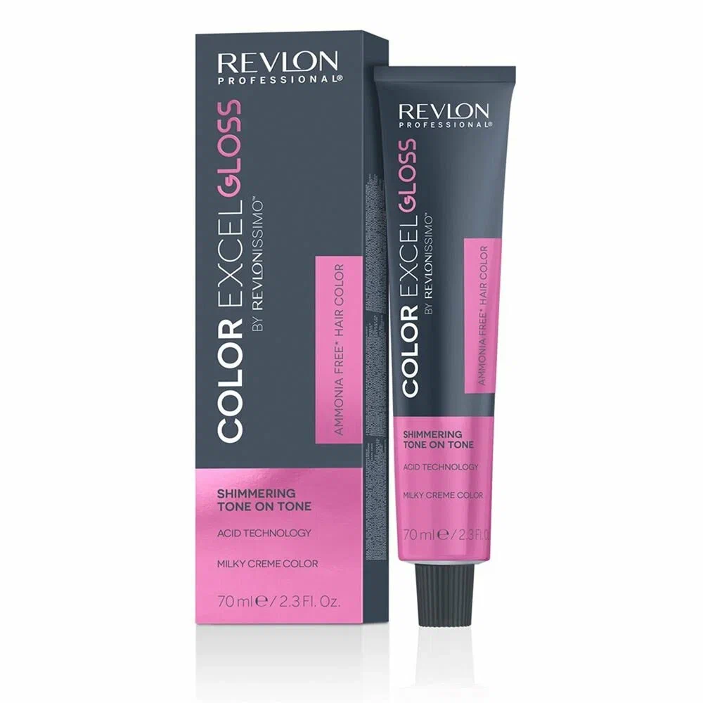 Краска для волос Revlon Professional Color ExceL Gloss, Кислотный краситель полуперманентный, 9.8 Сливочно-нюдовый