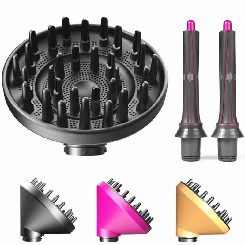 Диффузор-насадка для фена Dyson Supersonic HS01/HS05, универсальная, для создания объемных локонов