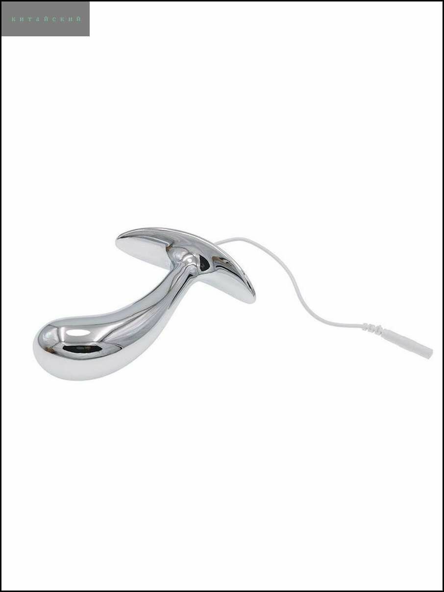 Большая анальная пробка (палец) с электрошоком