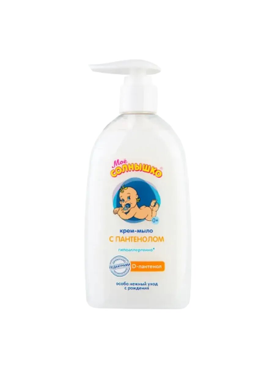 Мое Солнышко Крем-мыло Детский Пантенол 300мл
