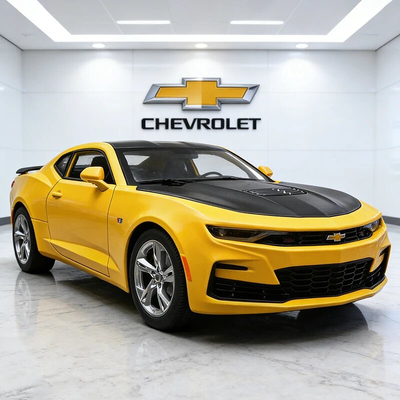 Модель автомобиля Chevrolet Camaro Black Mamba 1:18 черный