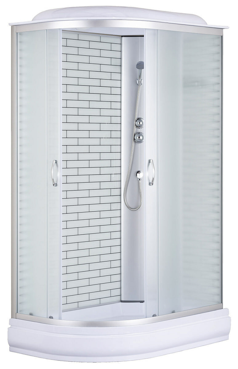 Душевая кабина Loranto SUNWAY R 120х80 поддон 20см. Белый CS-66120-20R FW 120