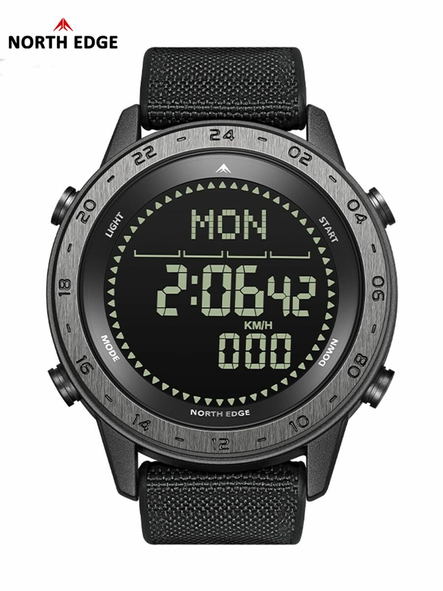 Спортивные часы NORTH EDGE TANK 3, черный