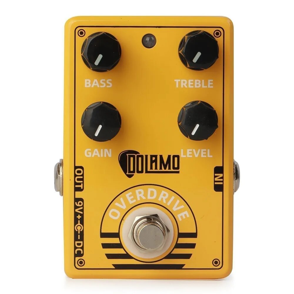 Педаль эффектов для электрогитары и бас-гитары Dolamo D-8 Overdrive Guitar Effect Pedal