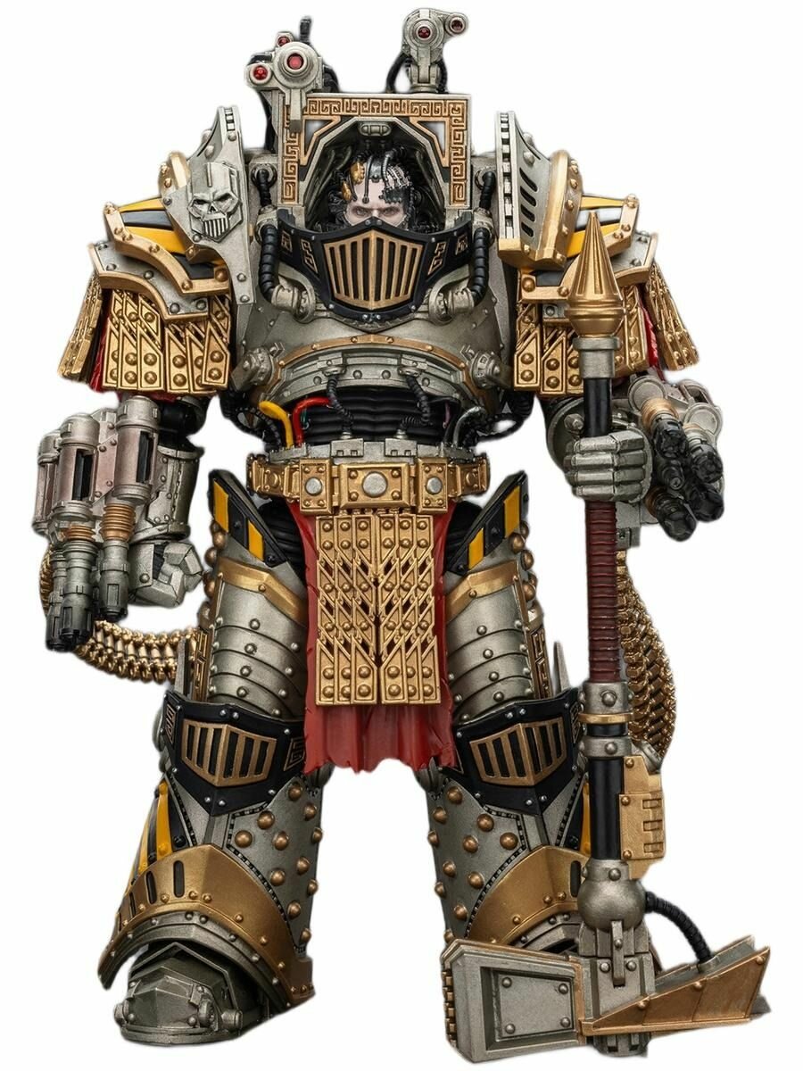 Подвижная фигурка JOYTOY Warhammer 40K Iron Warriors Perturabo, Primarch of the lVth Legion, Игры для персонажей Коллекция подарков на день рождения