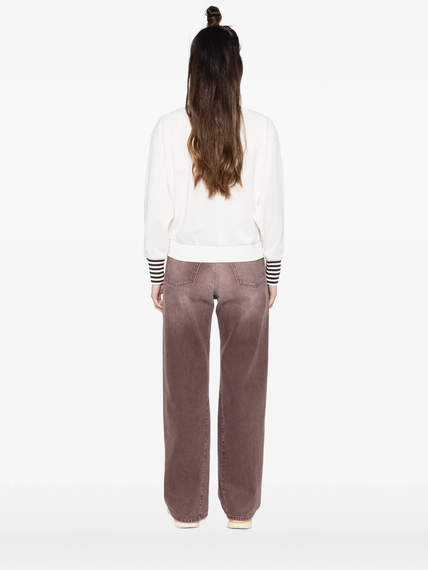 Толстовка adidas Zip sweatshirt, размер 4 UK, , белый — фото 1