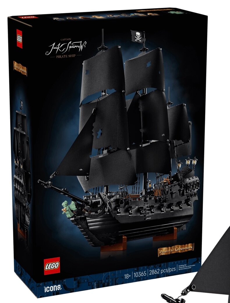 LEGO 10365 Icons Captain Jack Sparrow’s Pirate Ship Конструктор