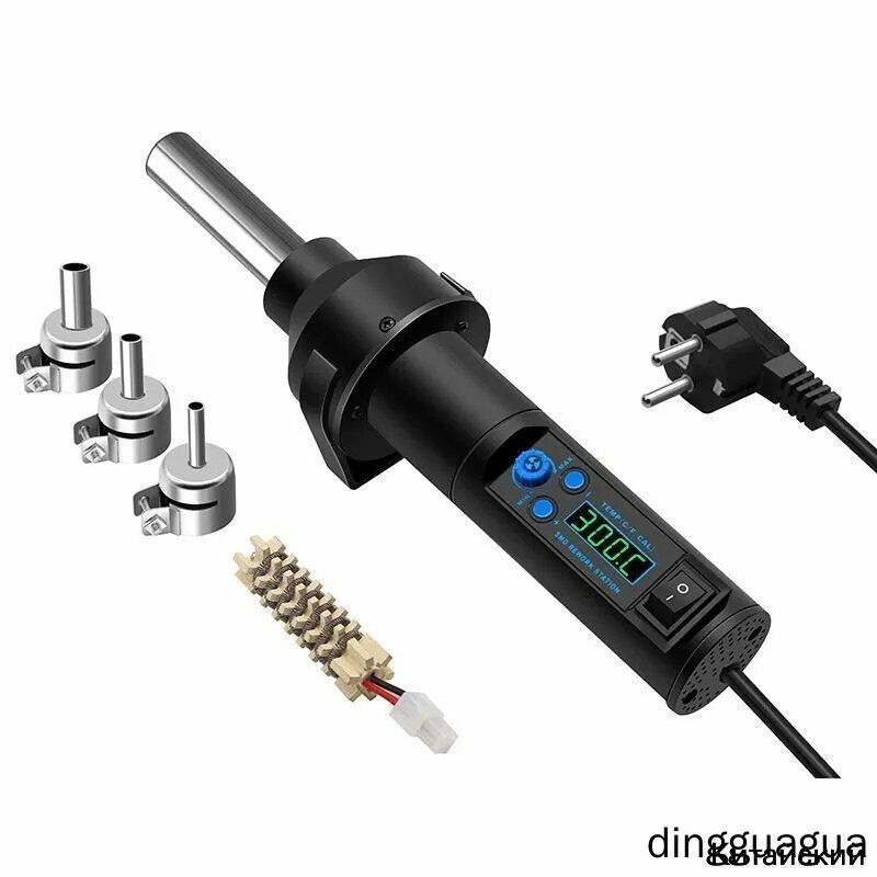 Паяльный фен 480 Вт, 1 предметов