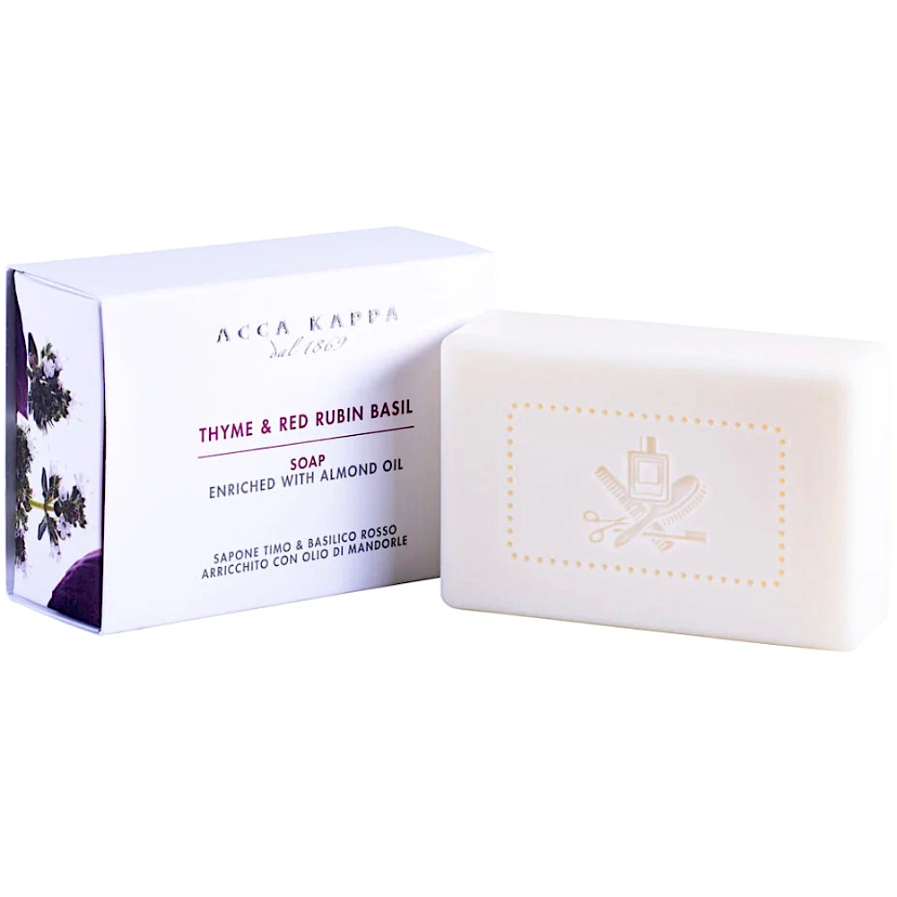 Мыло туалетное твердое Acca Kappa WHITE FIG & HONEY (Белый Инжир и Мед), 150 грамм