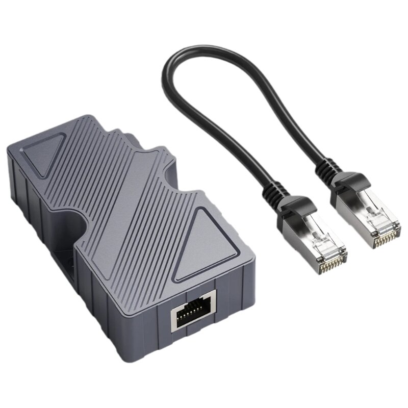 Высокоскоростной Ethernet-адаптер Для Преобразования Спутниковых Антенн В Кабельные сети Поддерживает Скорость Передачи данных 10/100/1000 Мбит/с.