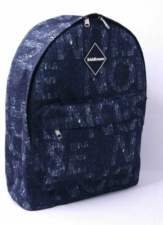 Рюкзак спинка мягкая EVA, 39*29*13 см, 1 отделение, серый Noise EasyLine Erich Krause 51746