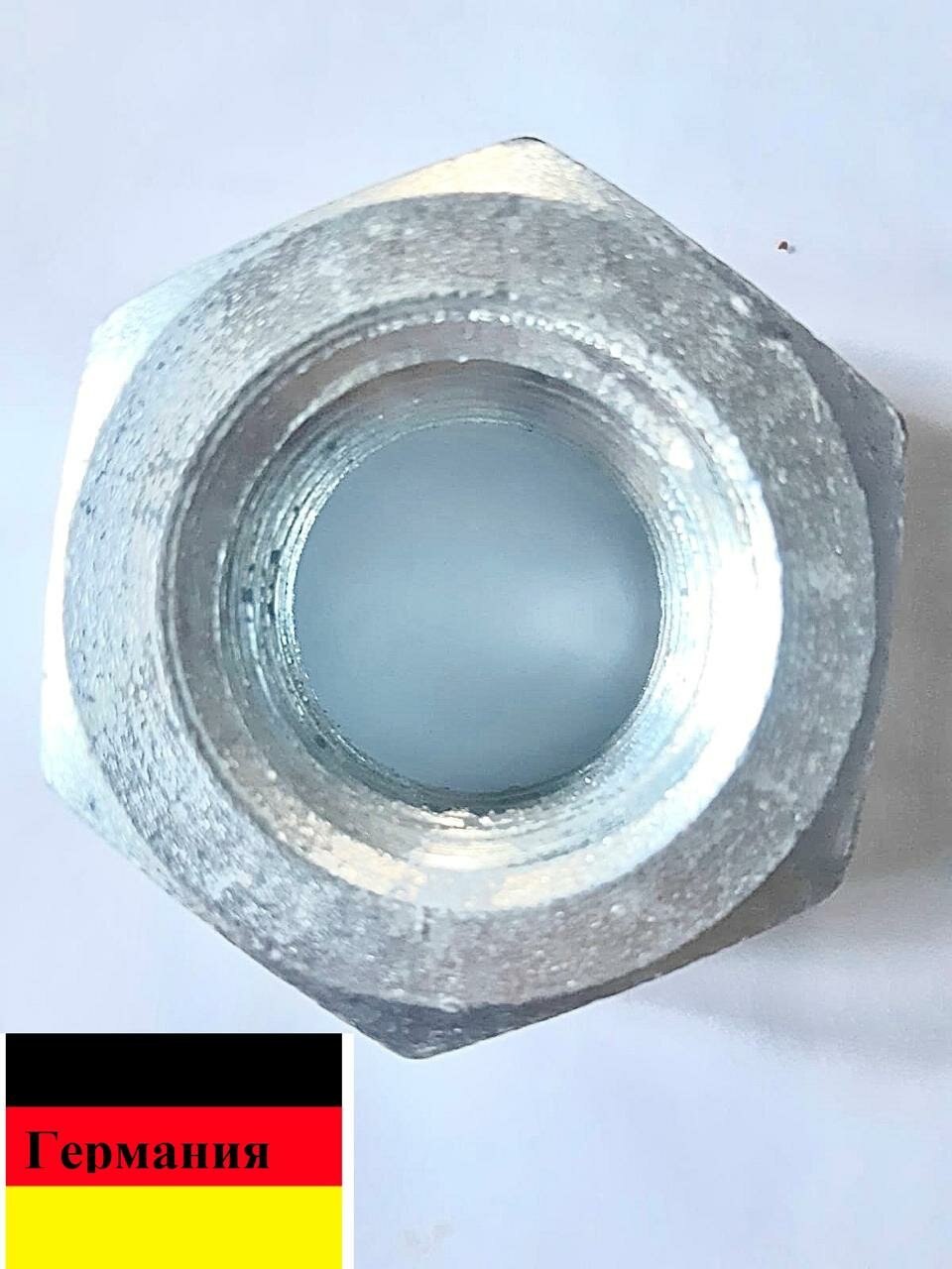 Гайка DIN 934, оц. ст. А2К, кл. пр10 WS30 M20X1,5 25 шт Wurth Германия