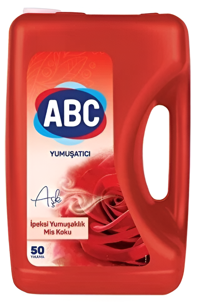 Смягчитель для белья ABC "Любовь Камелии", Турция, для всех тканей, 5 л