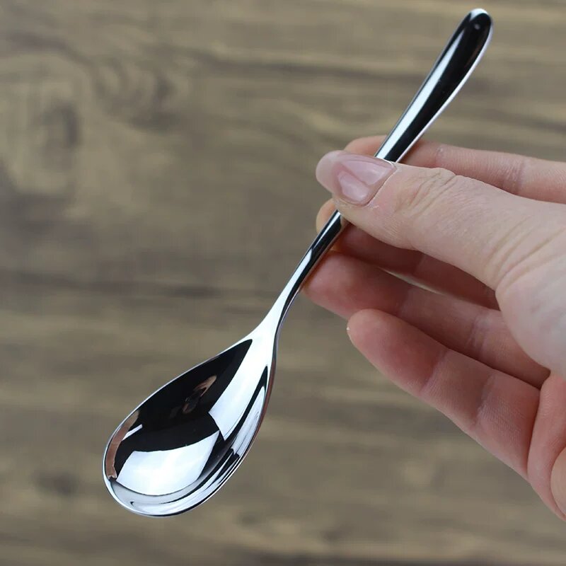 Ban Niang рекомендует десертную ложку и кофейную ложку Финского Динхе [Аристократический опыт] Нержавеющая сталь 18/10,