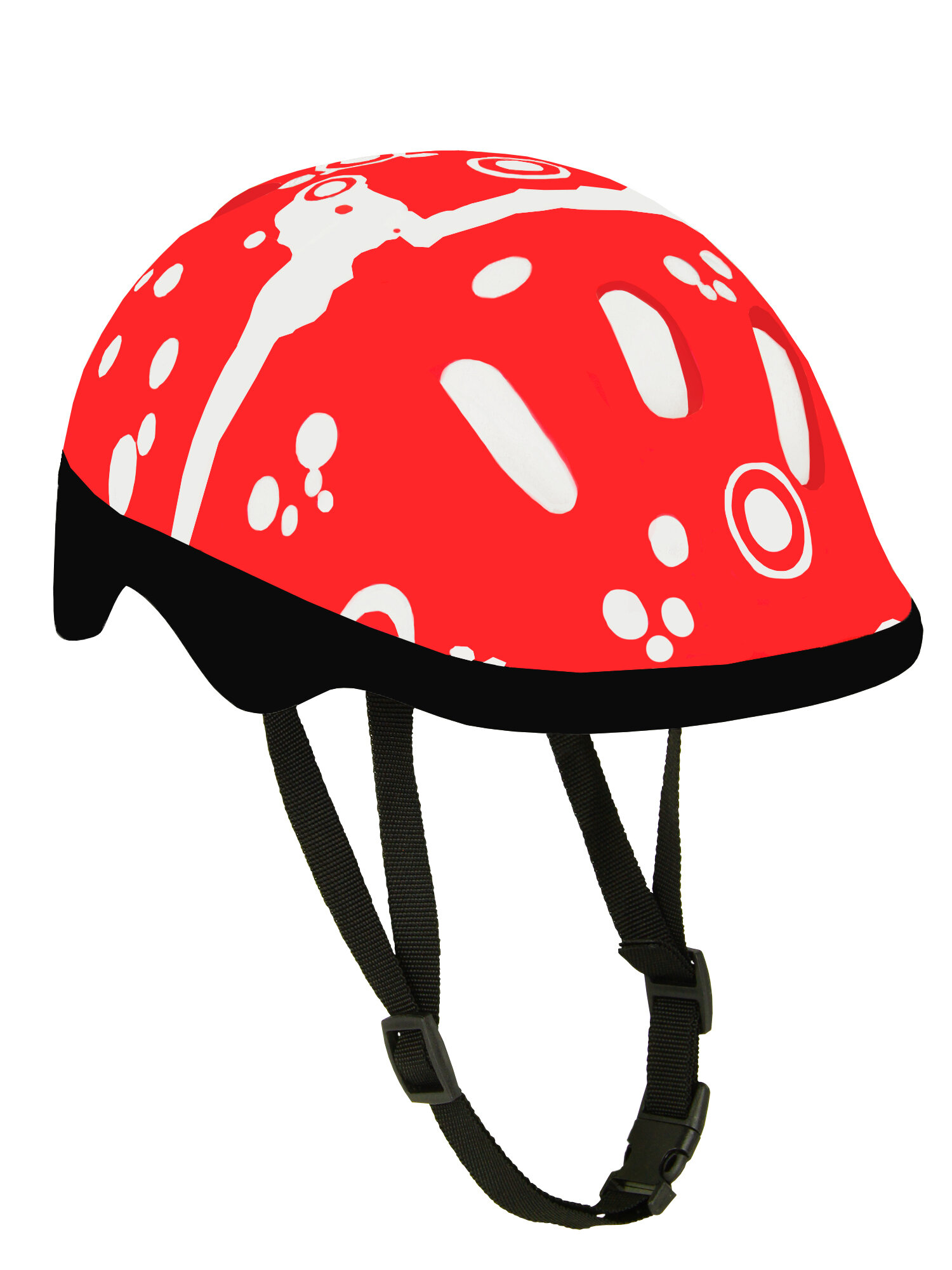 Шлем TOPEMOUNT, для велосипеда, роликов, самокатов и скейтбордов, детский, защитный, на 4-10 лет, размер: S-M, красный