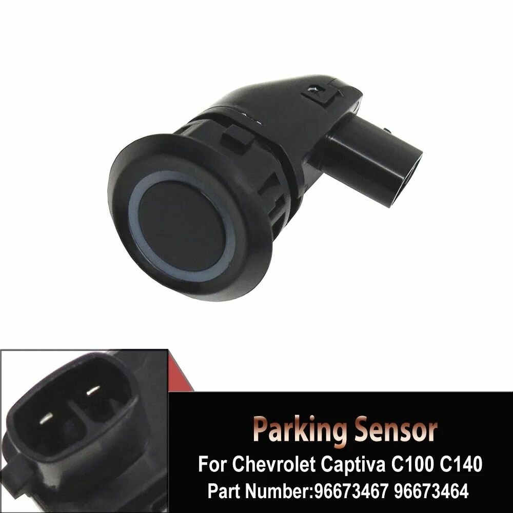 Датчик парковки PDC 96673471 для Chevrolet Captiva C100 C140 ультразвуковой, прямая замена, металл+пластик 96673467