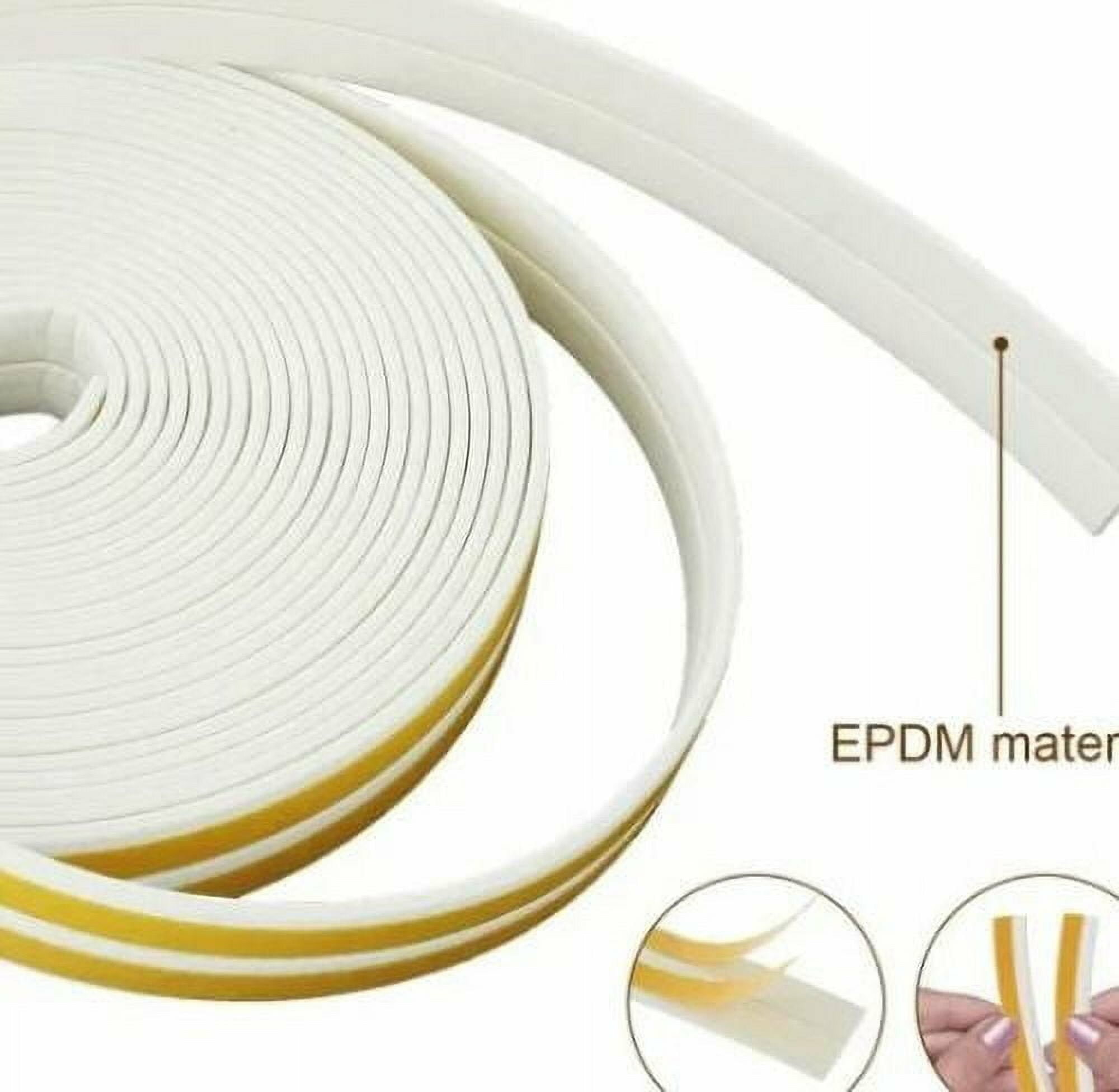 Самоклеящаяся Уплотнительная Лента: EPDM Пена 6м - Шумопоглощающая Изоляция Для Дверей И Окон, Универсальный Уплотнитель С Сильной Адгезией Для Защиты От Сквозняков