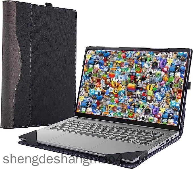 Чехол для ноутбука Hp Probook 440 G8 G9 640 445, Zhan 66 G6 G5 14" для EliteBook 1040 G5 G6 840 G7, серия Съемный чехол для ноутбука Защитная сумка для компьютера.(черный)