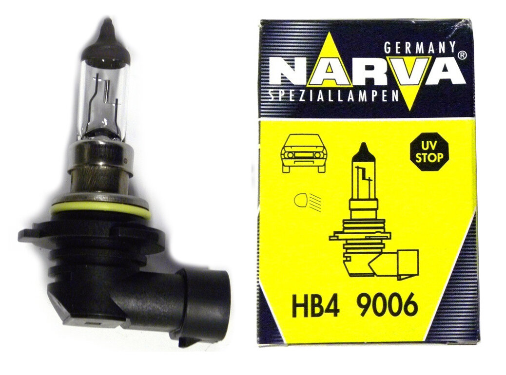 Лампа HB4 (9006) 12V 51W (ближний) / NARVA / 48006