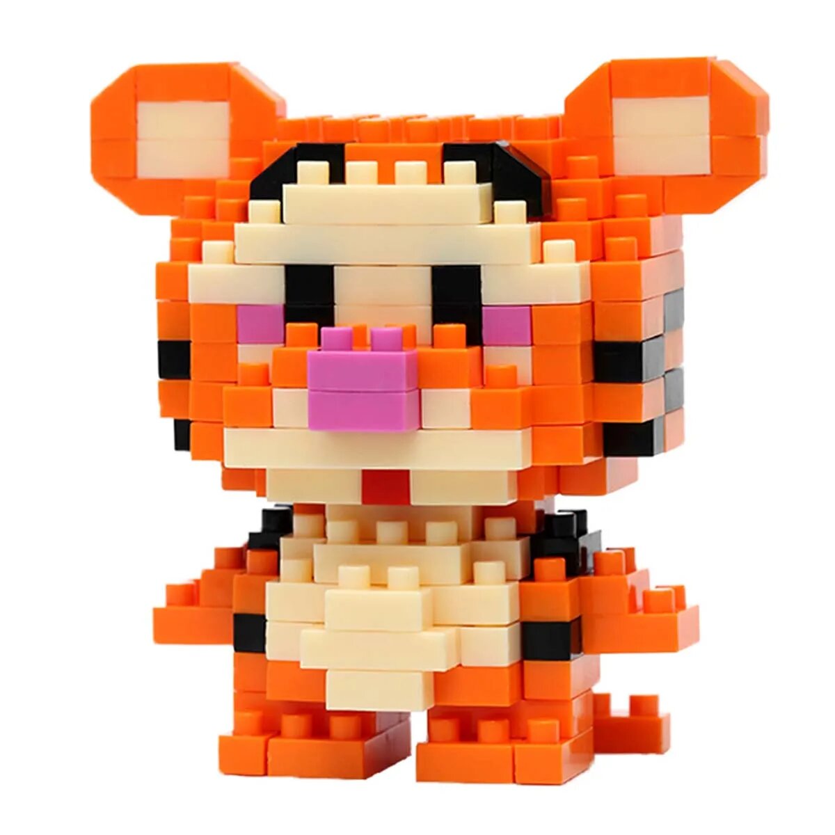 Конструктор Nanoblock Тигр, оранжевый, M3276