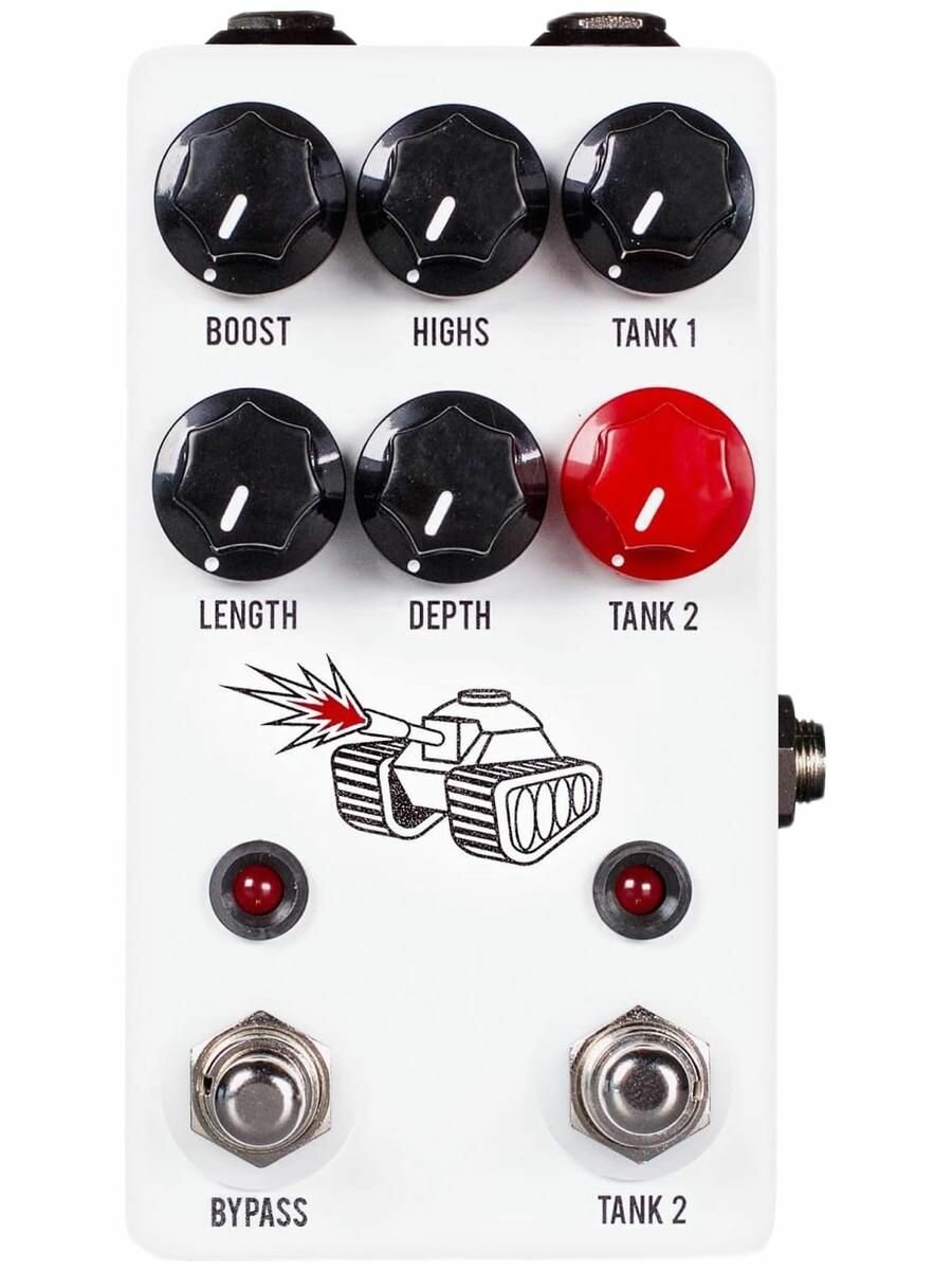 JHS Pedals Spring Tank Reverb гитарная педаль реверберации