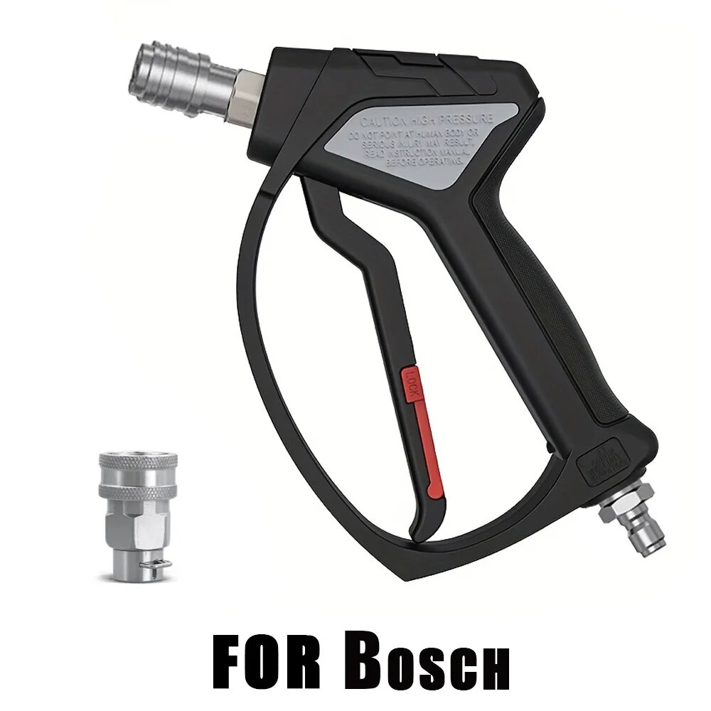 Пистолет для мойки Bosch, черный, Self-lock