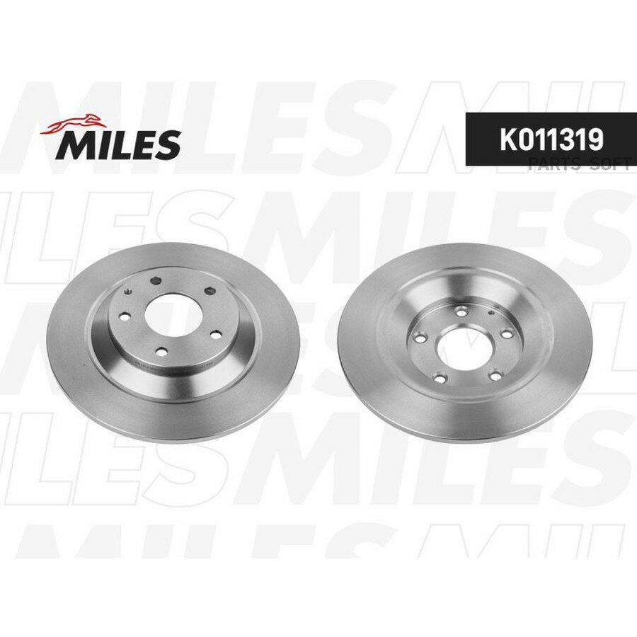 MILES K011319 Диск тормозной MAZDA CX-5 11- задний ()