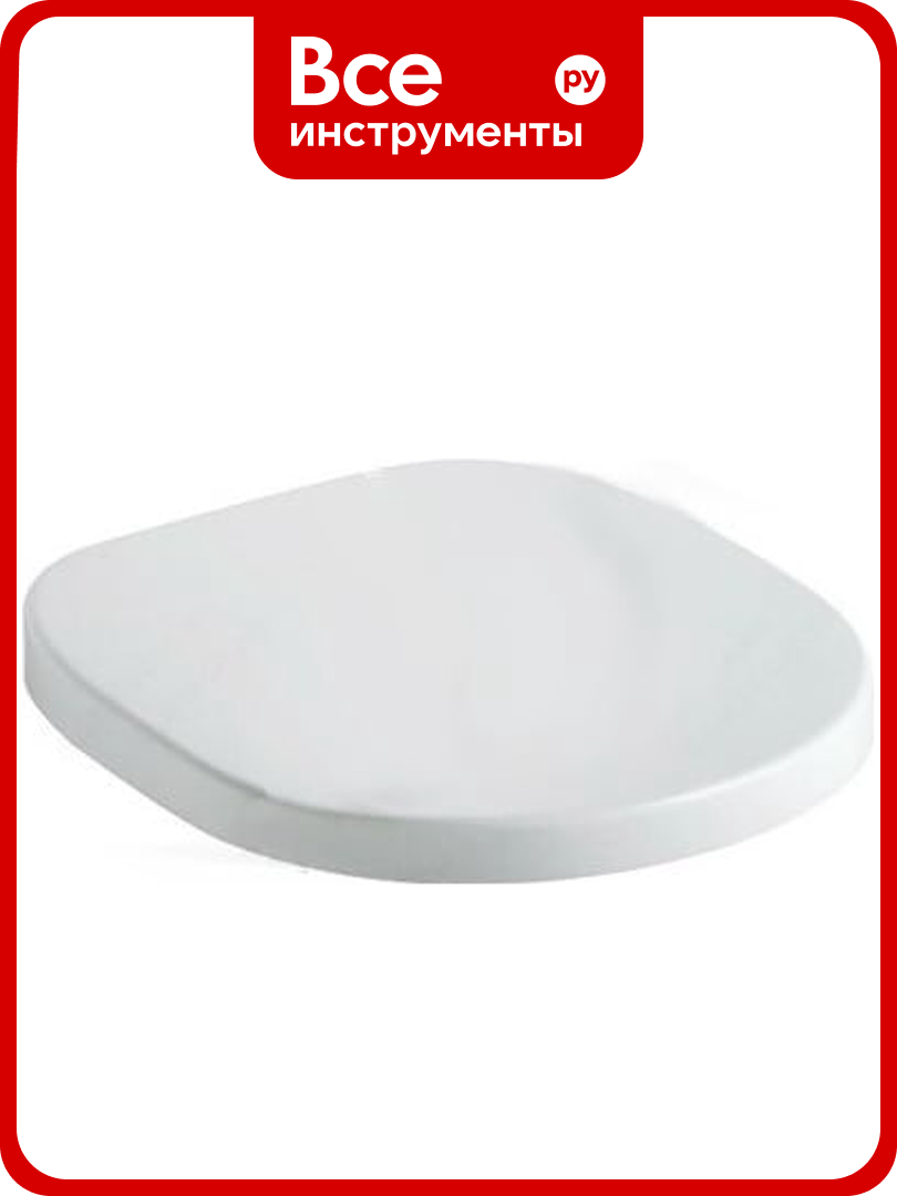 Крышка-сиденье Ideal Standard Connect E712701 с микролифтом, петли хром