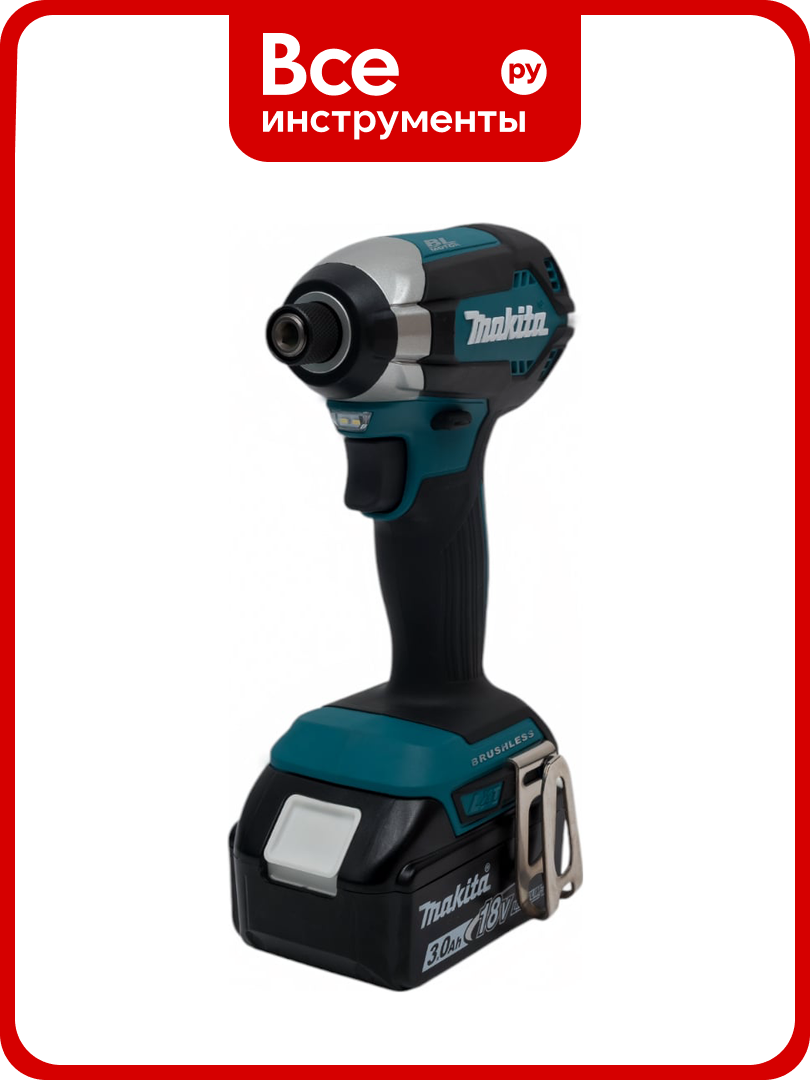 Ударный аккумуляторный шуруповерт Makita LXT 18В DTD153SF, для различных свинчивающих