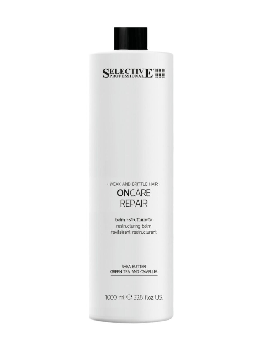 Кондиционер Selective Professional OnCare Repair Restructuring Balm pH 3.0-4.5, Реструктурирующий кондиционер, 1000 мл