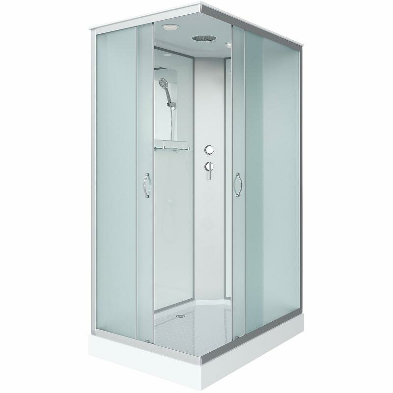 Душевая кабина Niagara Classic 120x80 432853Q профиль хром, без гидромассажа