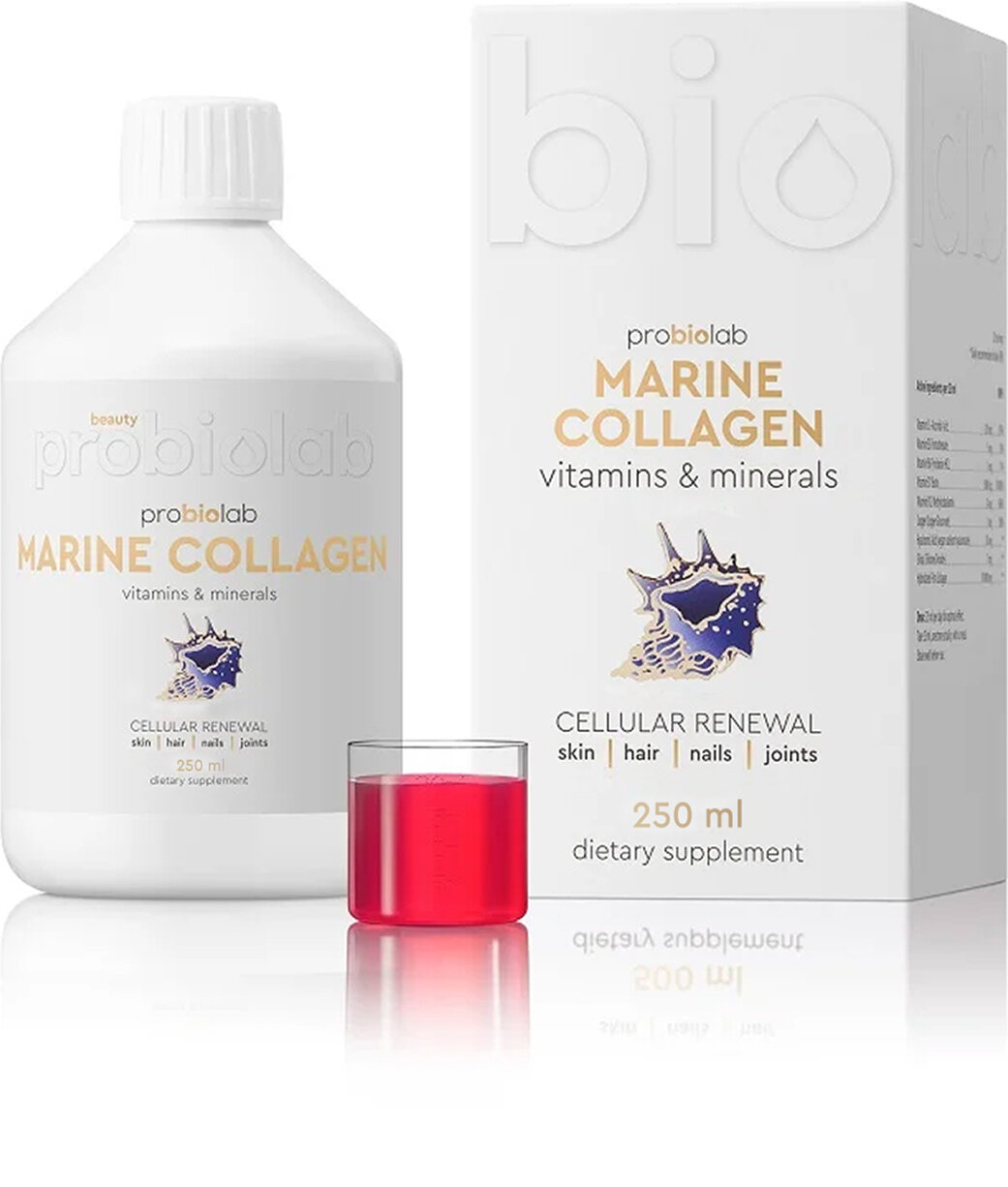 Probiolab Жидкий морской коллаген (рыбий) 250 мл Marine Collagen Fish Liquid 250 200ml