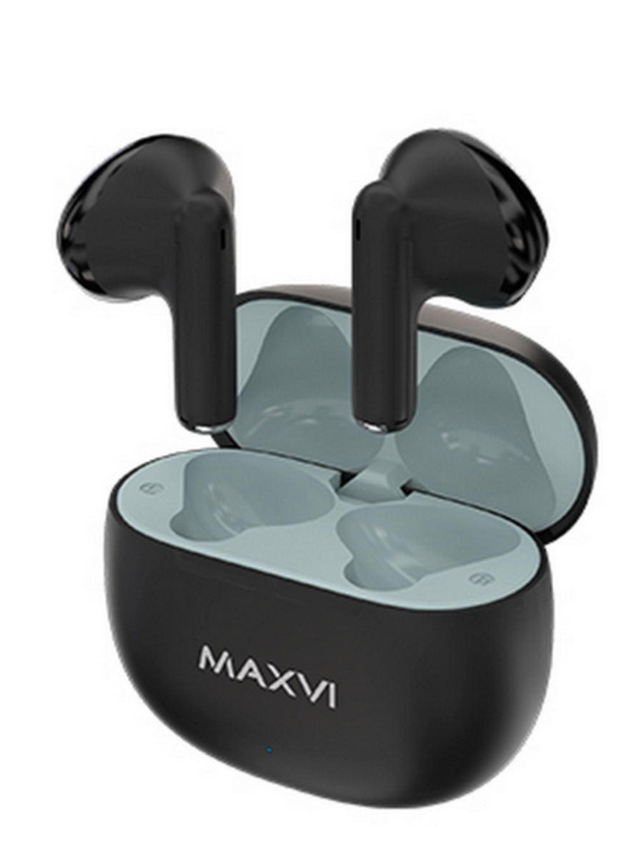 Беспроводные наушники Maxvi MHF-118BT TWS Черный Bluetooth RU