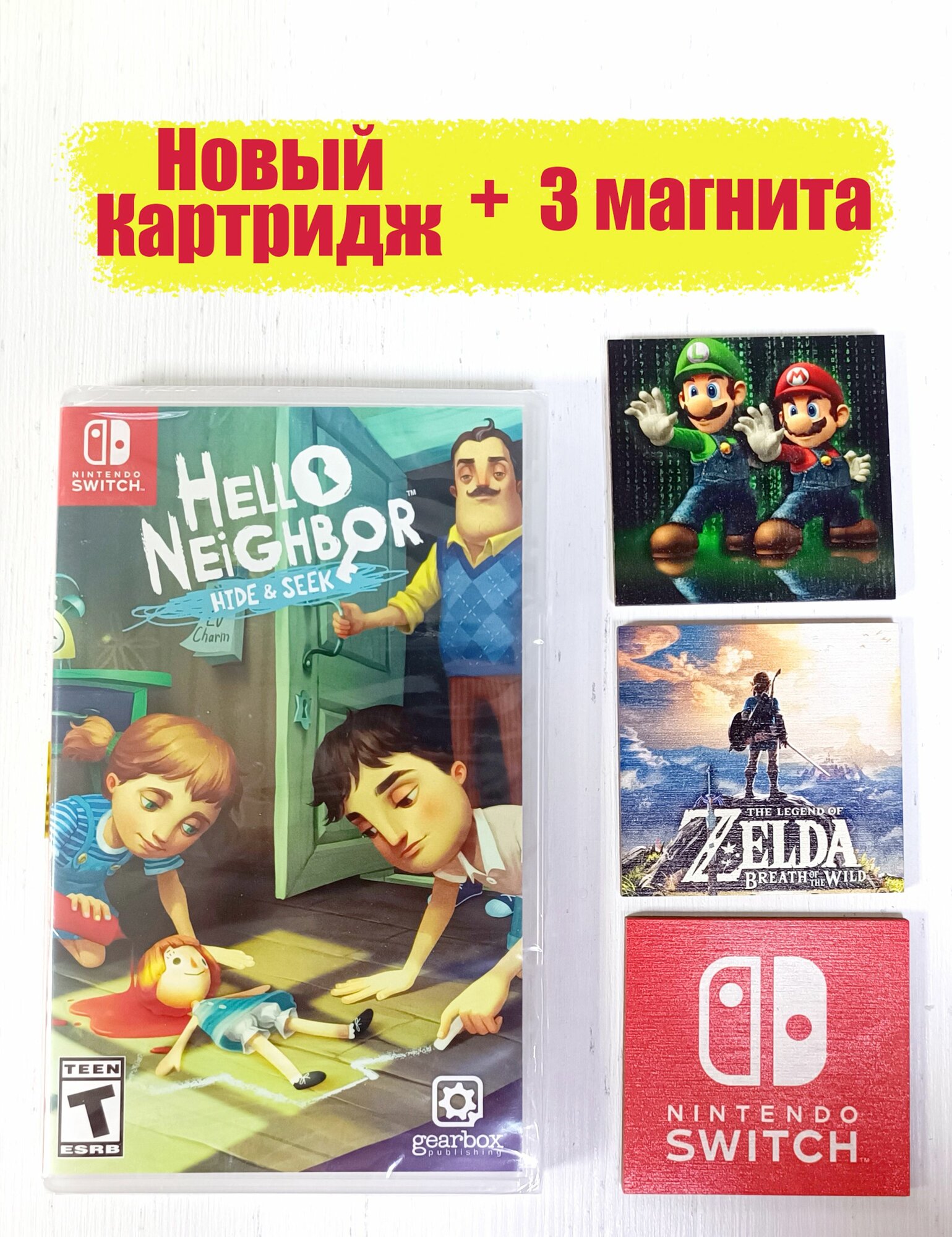Игра NIN Hello Neighbor Hide and Seek Magnet Edition
