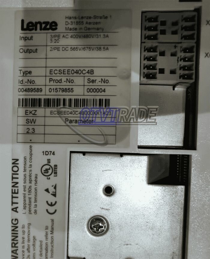 Модуль LENZE ECSEE040C4B Servo Drive — фото 1