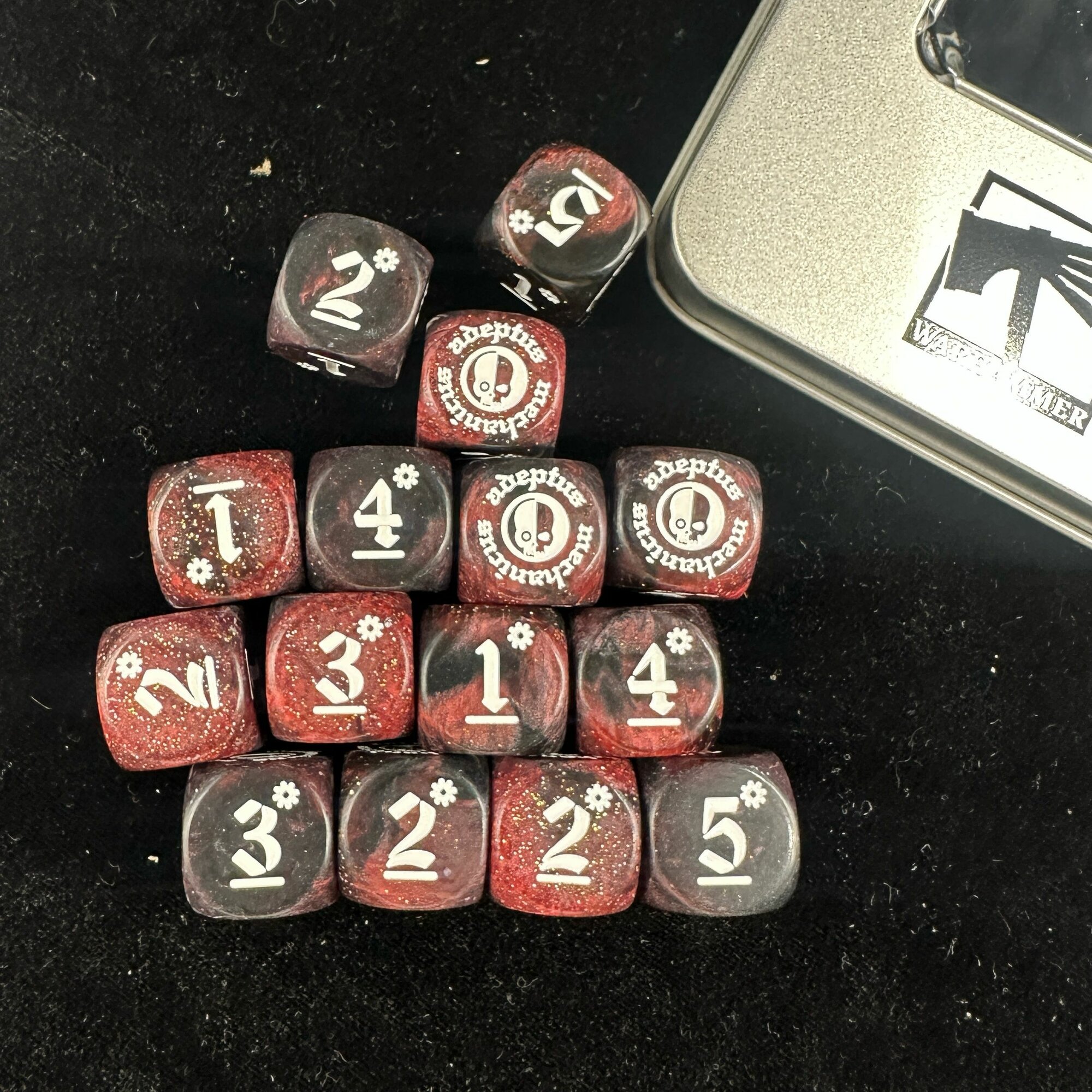 KyбиK Grand Alliance Destruction Dice22024Warhammer Age of Sigmar warhammer, dice, игральная кость