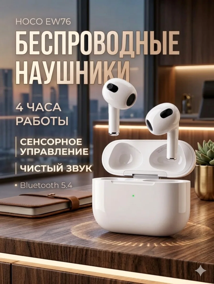 Современные беспроводные наушники с превосходным звуком